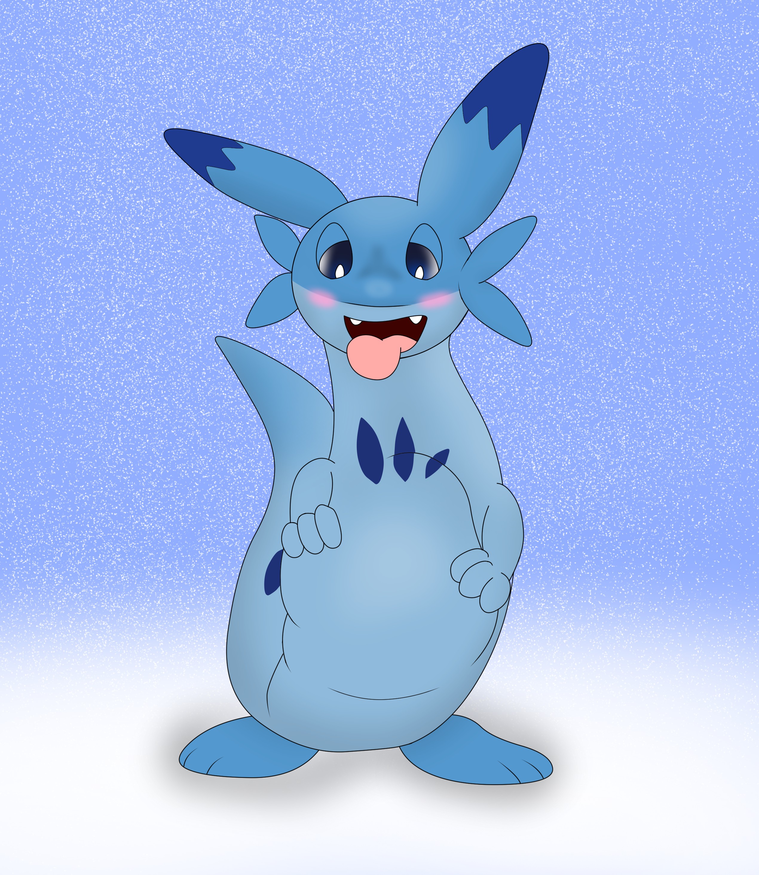 Chillet Vore - By @reigntheweremunk on Itaku