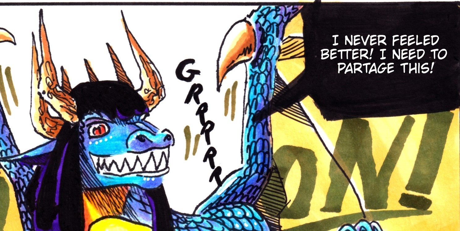 Daemon Ritus issue 02 Page 14 - By @rocklogis83 on Itaku