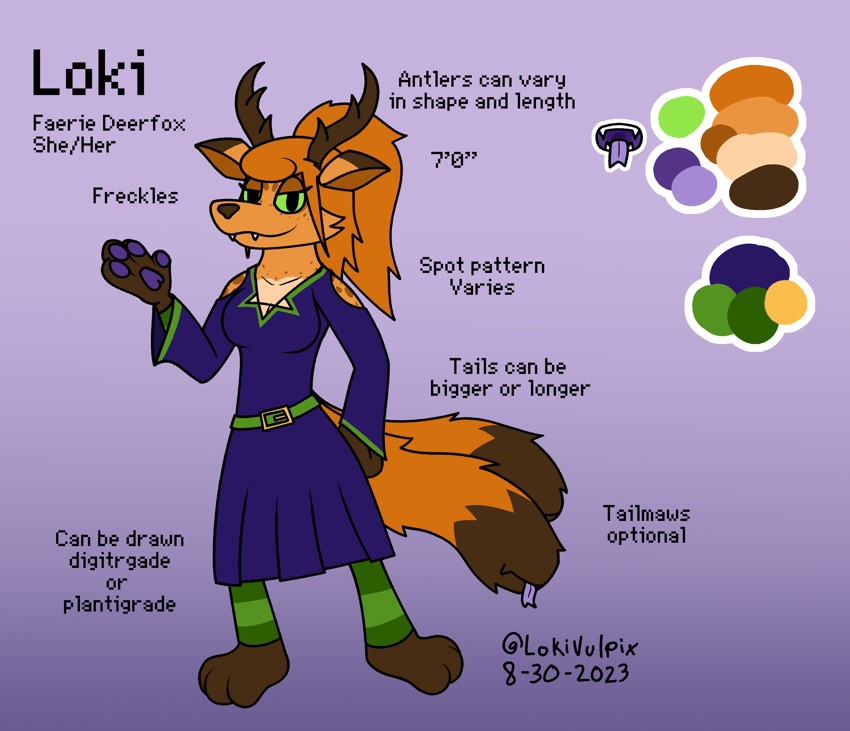 Loki the Vulpix (@lokivulpix) - Itaku