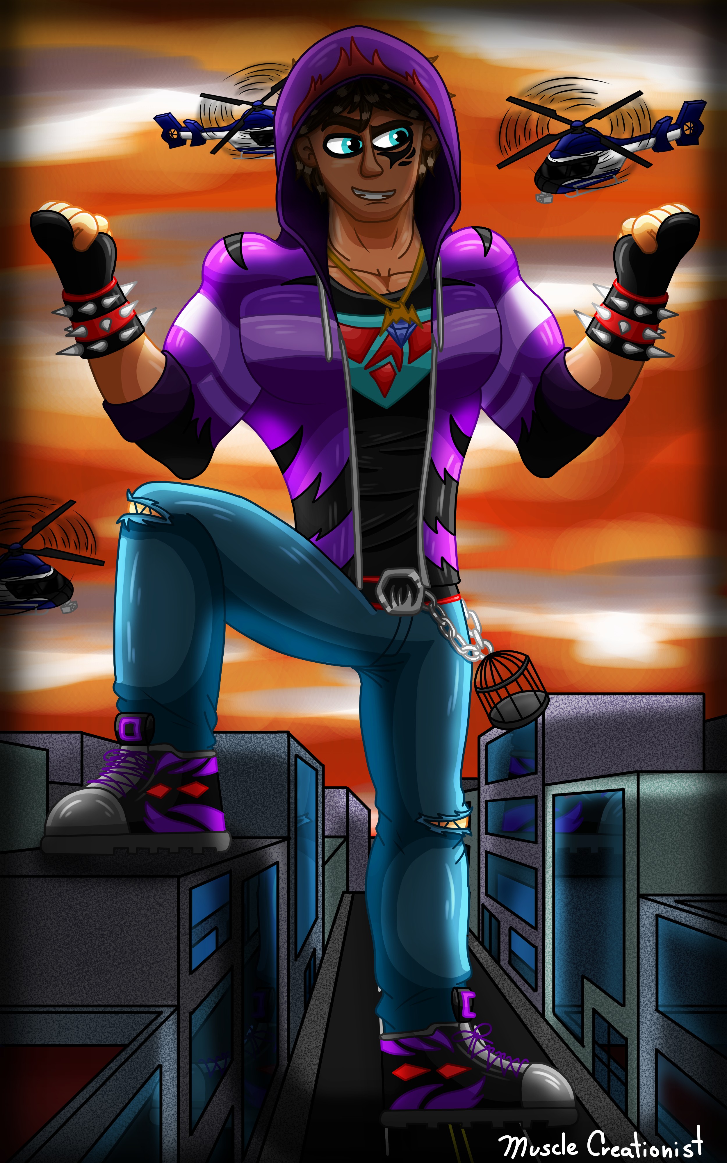 George Seraph Redesign v3 - By @musclecreationist on Itaku