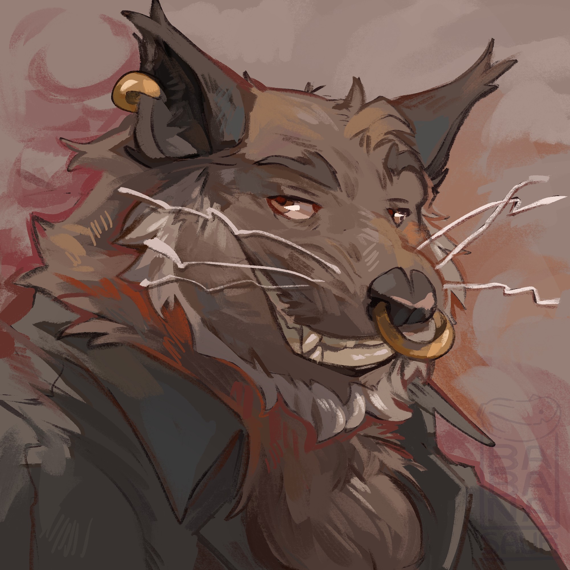 HEADSHOT ficion - By @babanasaur on Itaku