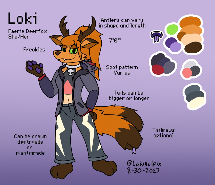 Loki the Vulpix (@lokivulpix) - Itaku