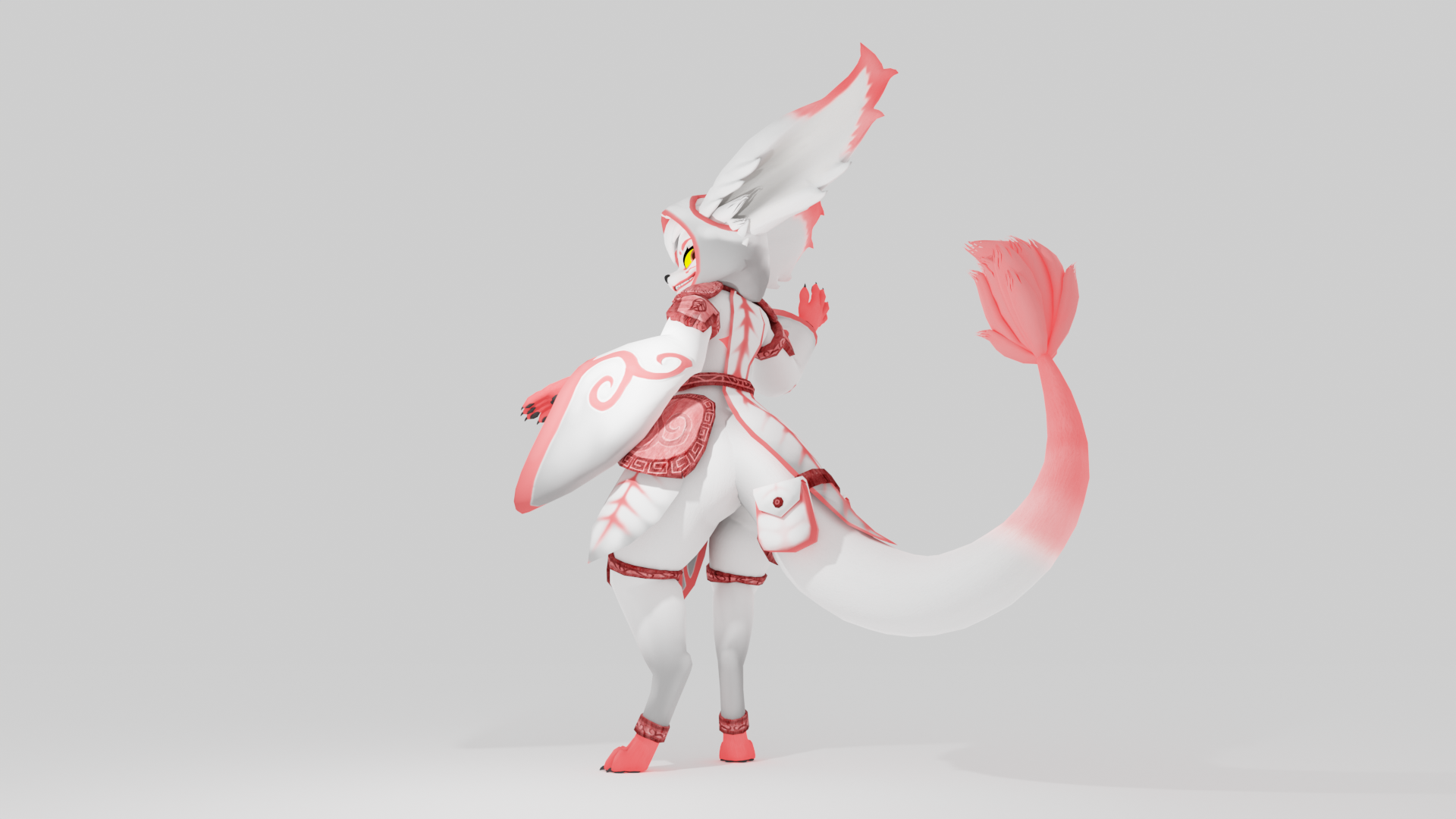 Kitsune Fox Hobkin Teaser 1 - By @zorublitzfire on Itaku