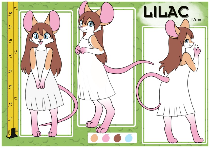 @katsurokurosaki's post on Itaku: "Lilac the mouse"