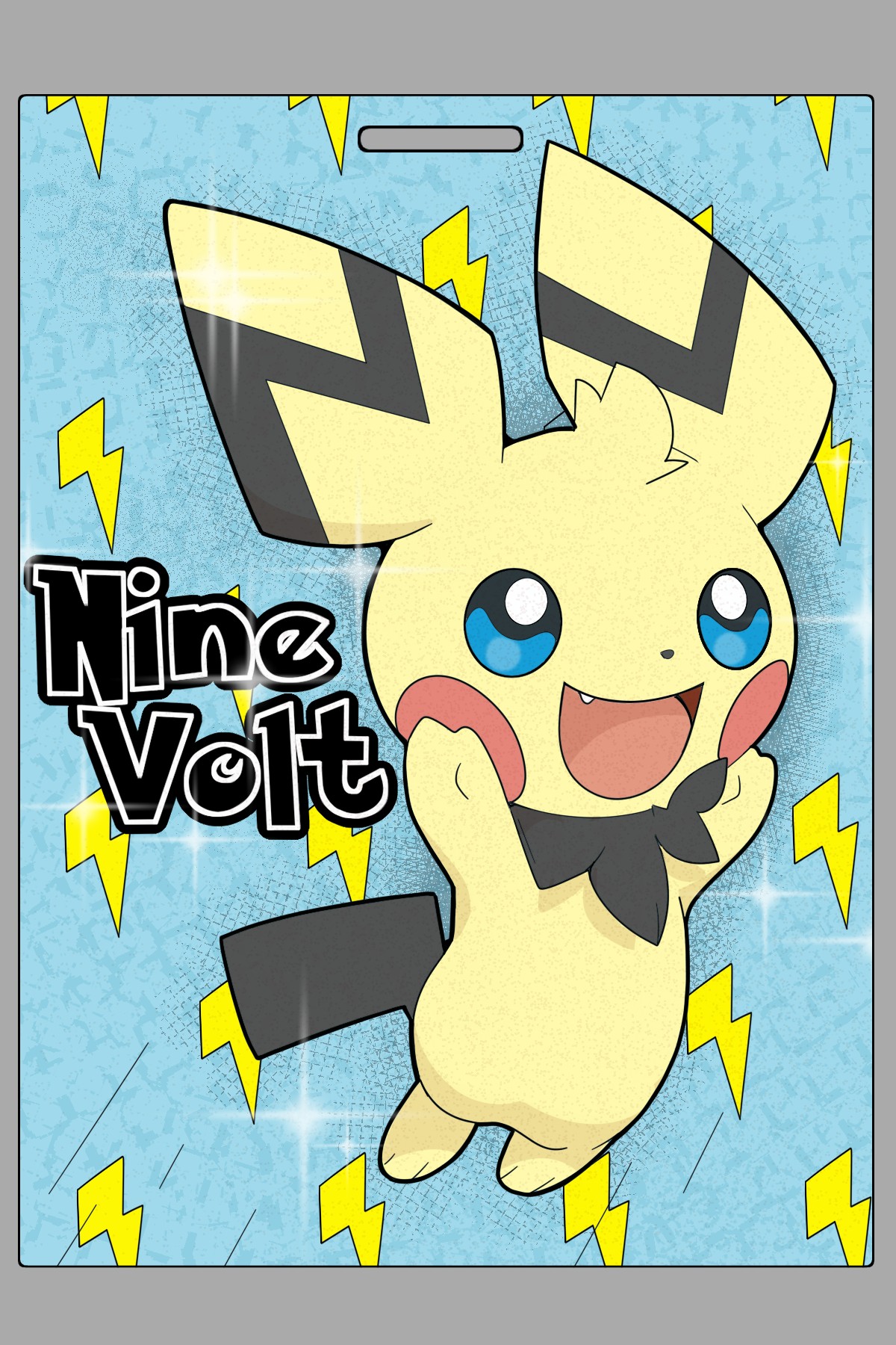 Nine Badge - By @ninevolt on Itaku