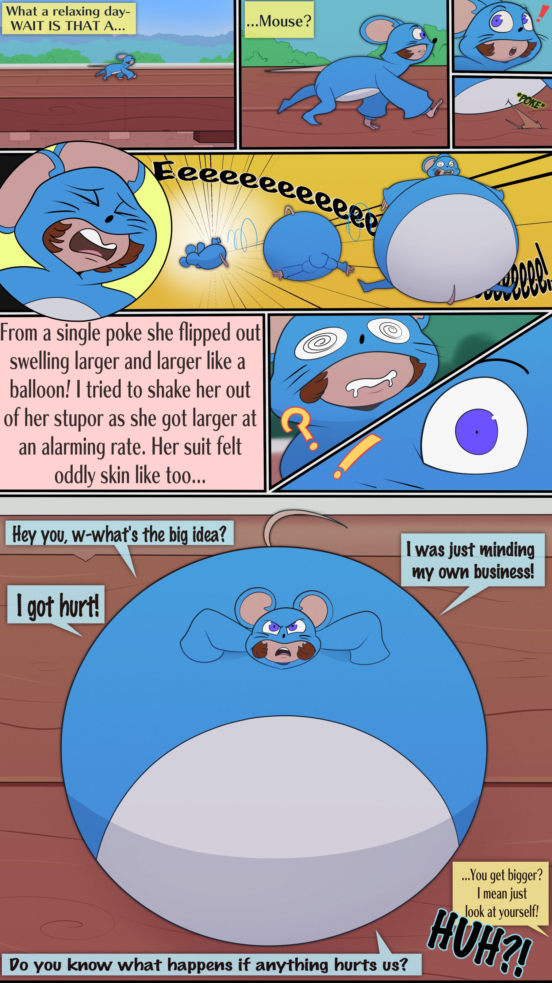 Moucell introduction 1/2 - By @theneverwere on Itaku