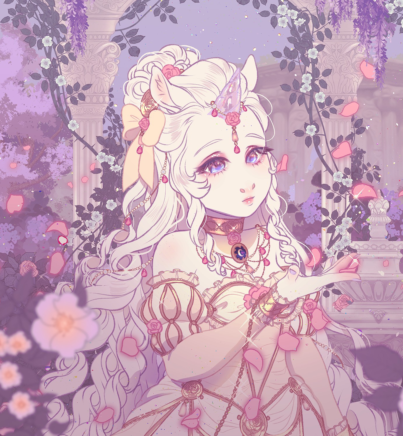 Garden - By @miorjah on Itaku