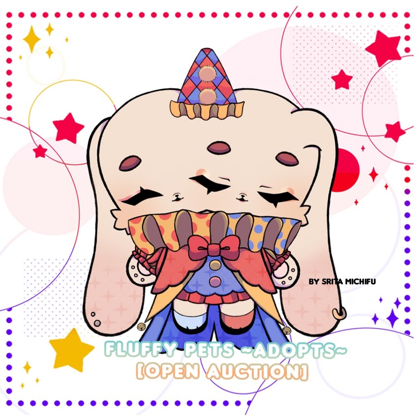 CUTE PETS ADOPTS*.•° OPEN [Crayon style] - #3 - By @milangacat on Itaku