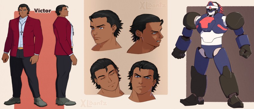 @bantz's post on Itaku: "Mech Pilot OCs"