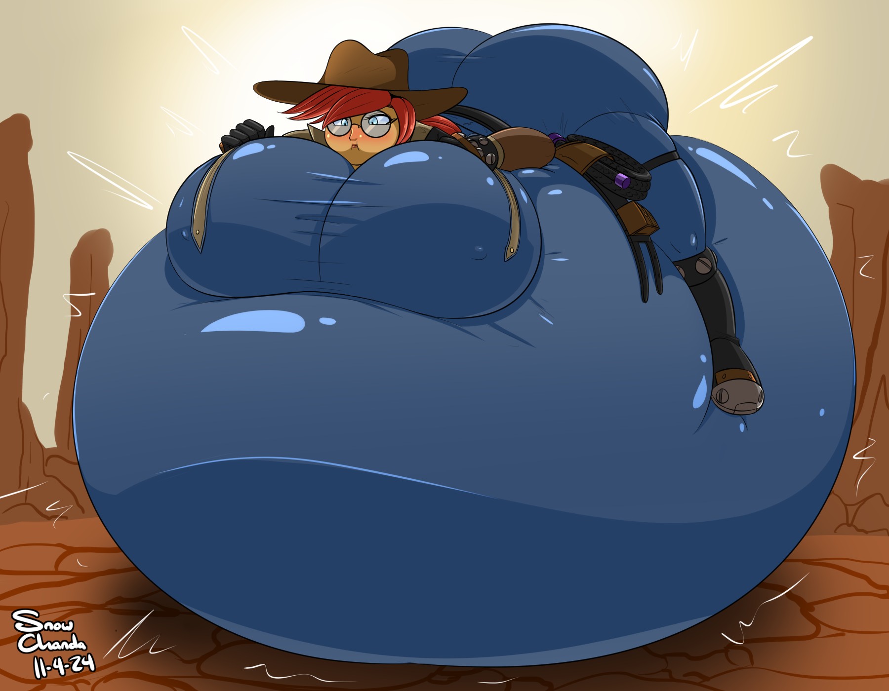 [COM] Dixis Blimp 1 - By @snowchanda on Itaku