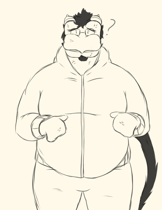 Garth Drawing Challenge (1/7) - By @delphy on Itaku