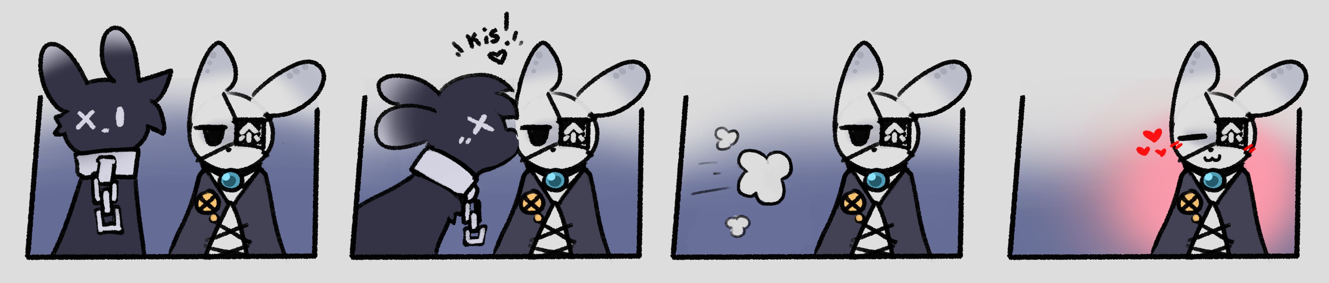 kis! - By @catte on Itaku