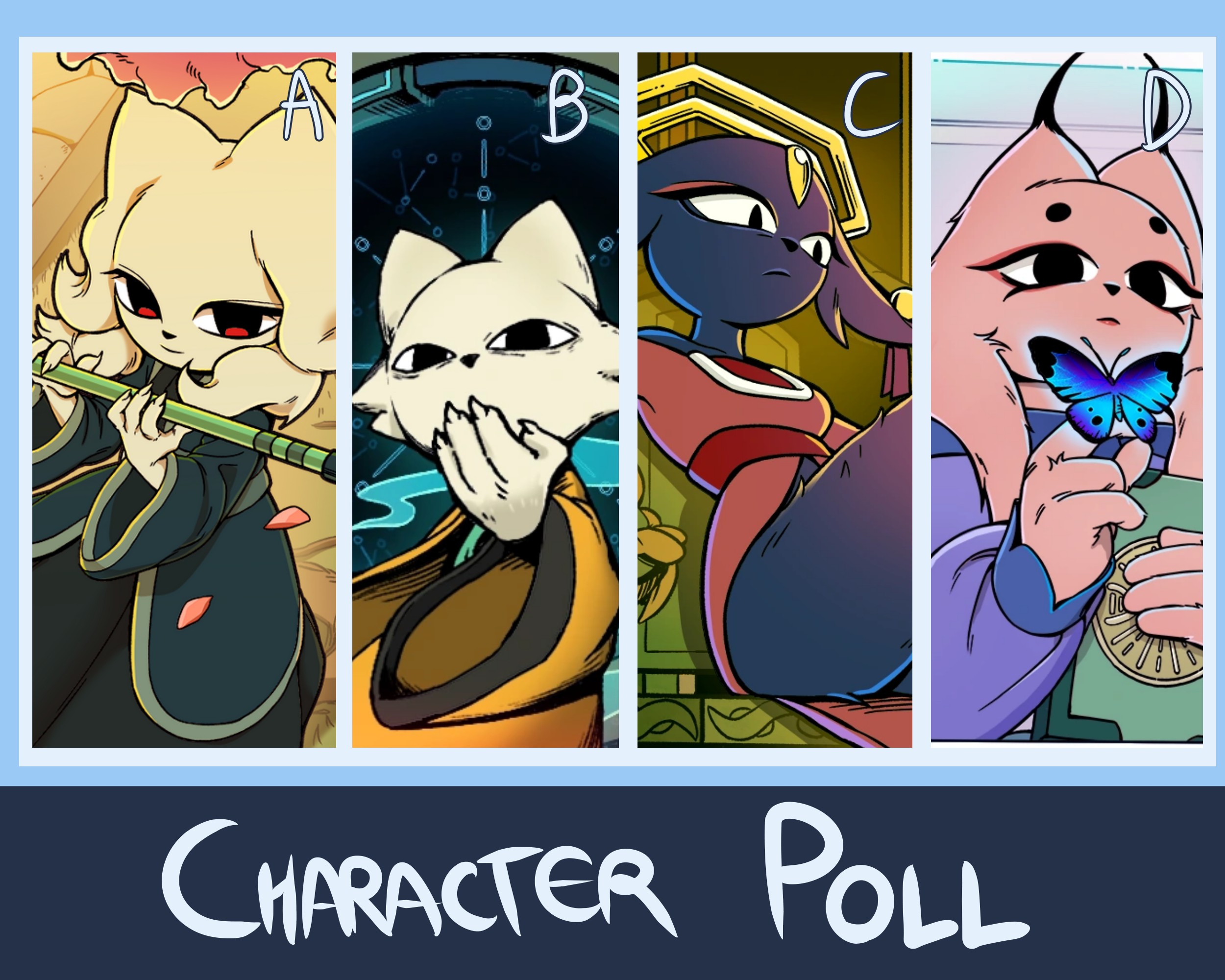 [POLL] Nine Sols Character Poll - By @nokamiwd on Itaku