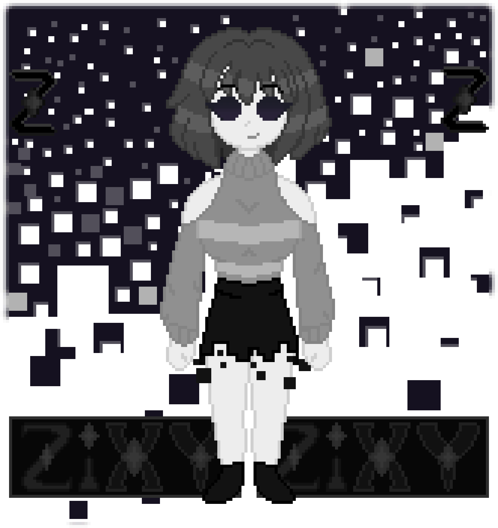 Core!Frisk (NUVEX Version.) - By @zixy on Itaku