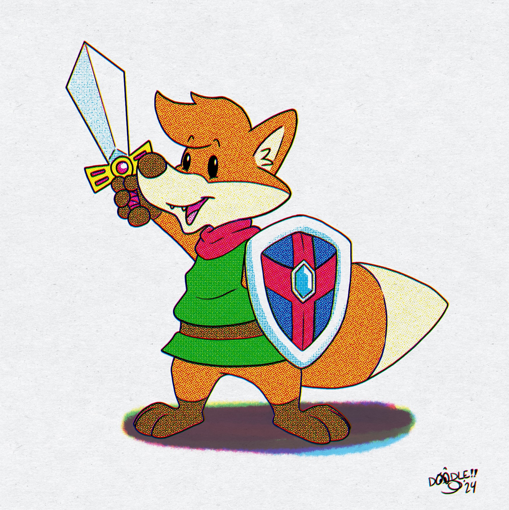 Seeker of Ruin - By @doodledoggy on Itaku