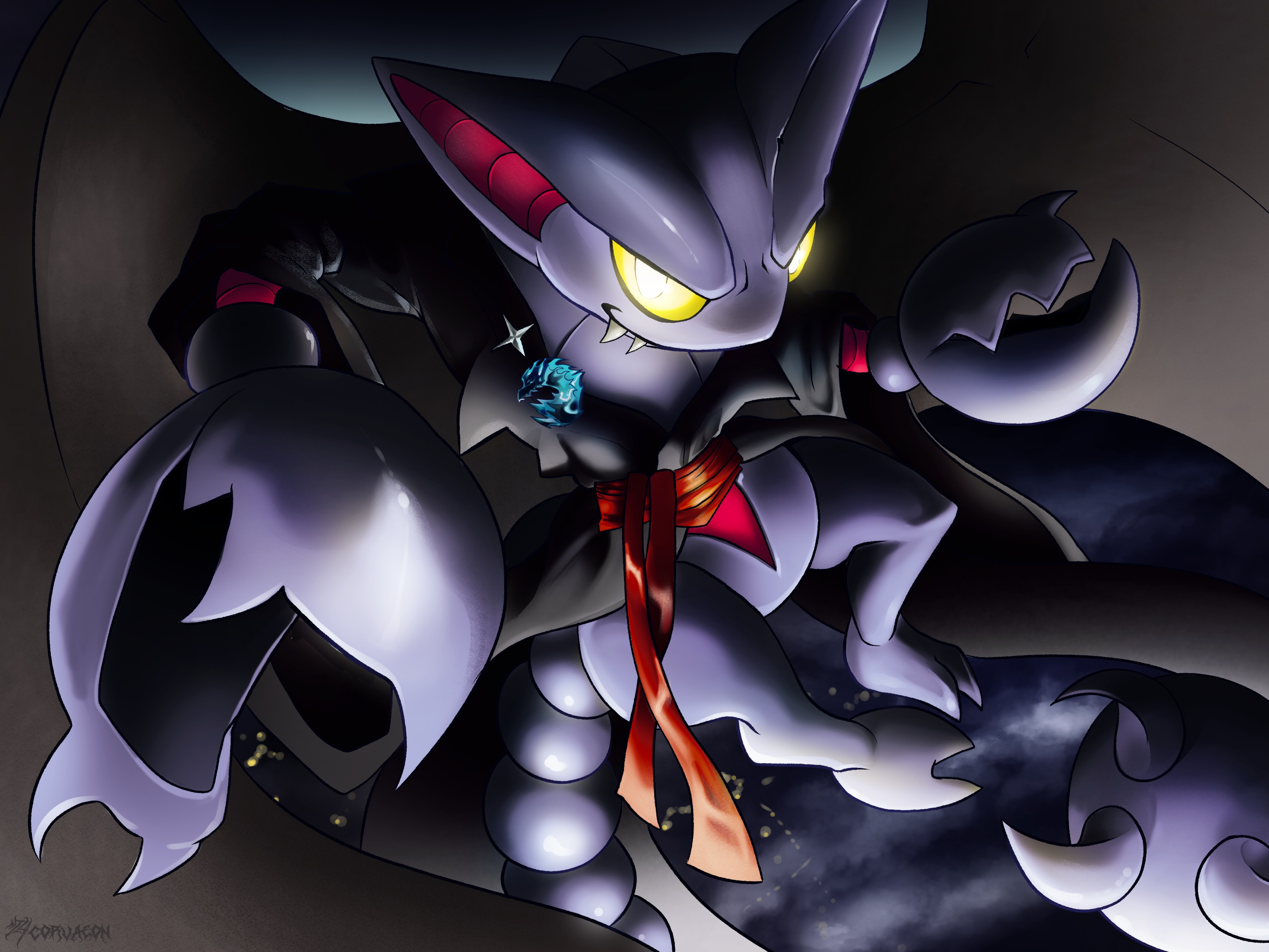 Arch demon Borez - By @totodice on Itaku