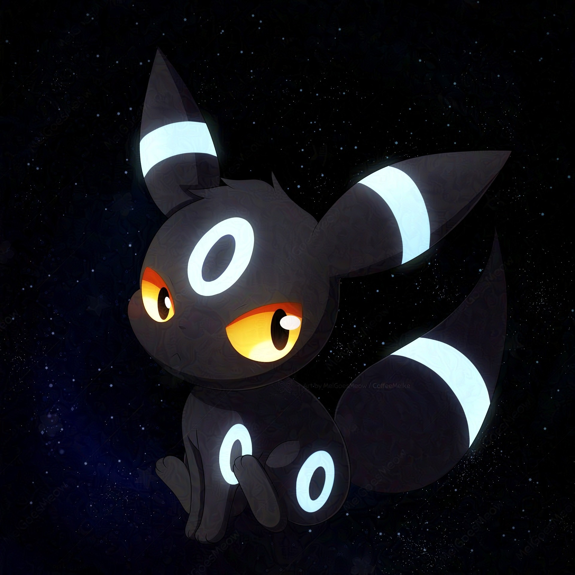 Umbreon Chibi Wallpaper