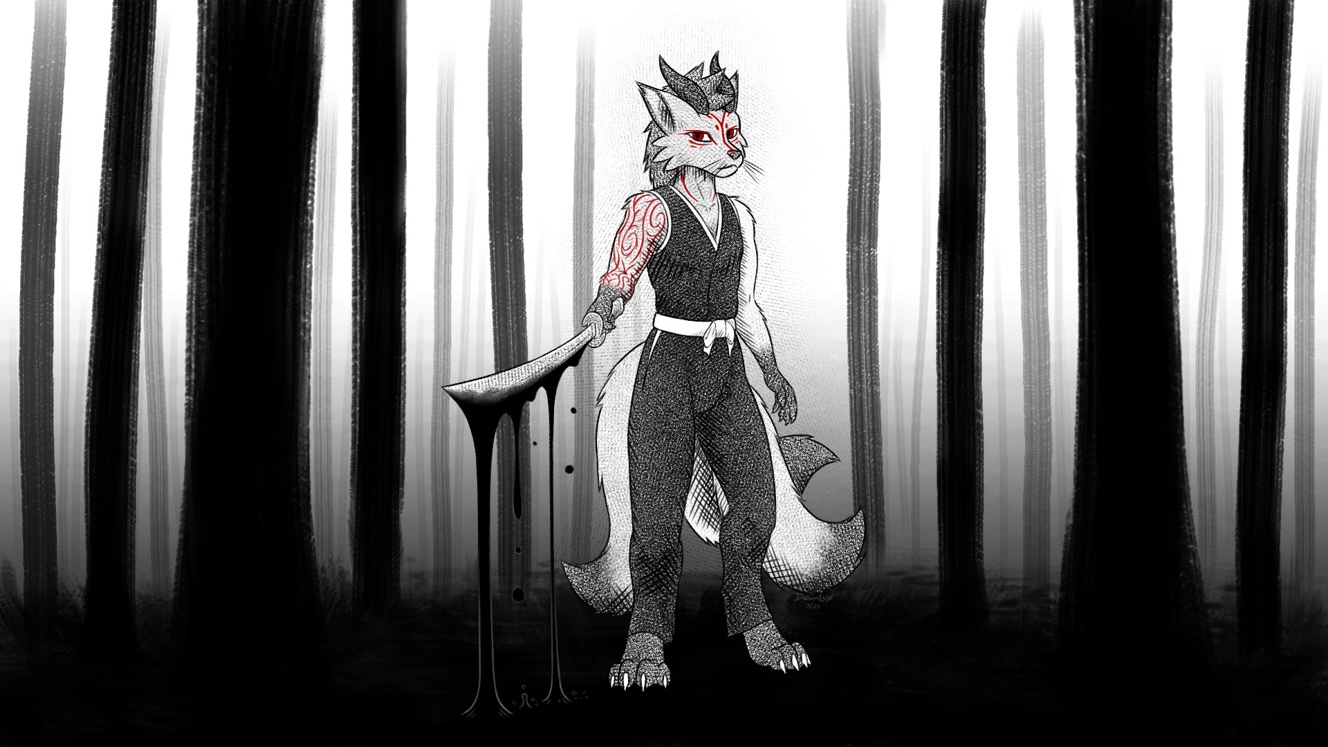 CmcF - Bleach - By @dawnlux on Itaku