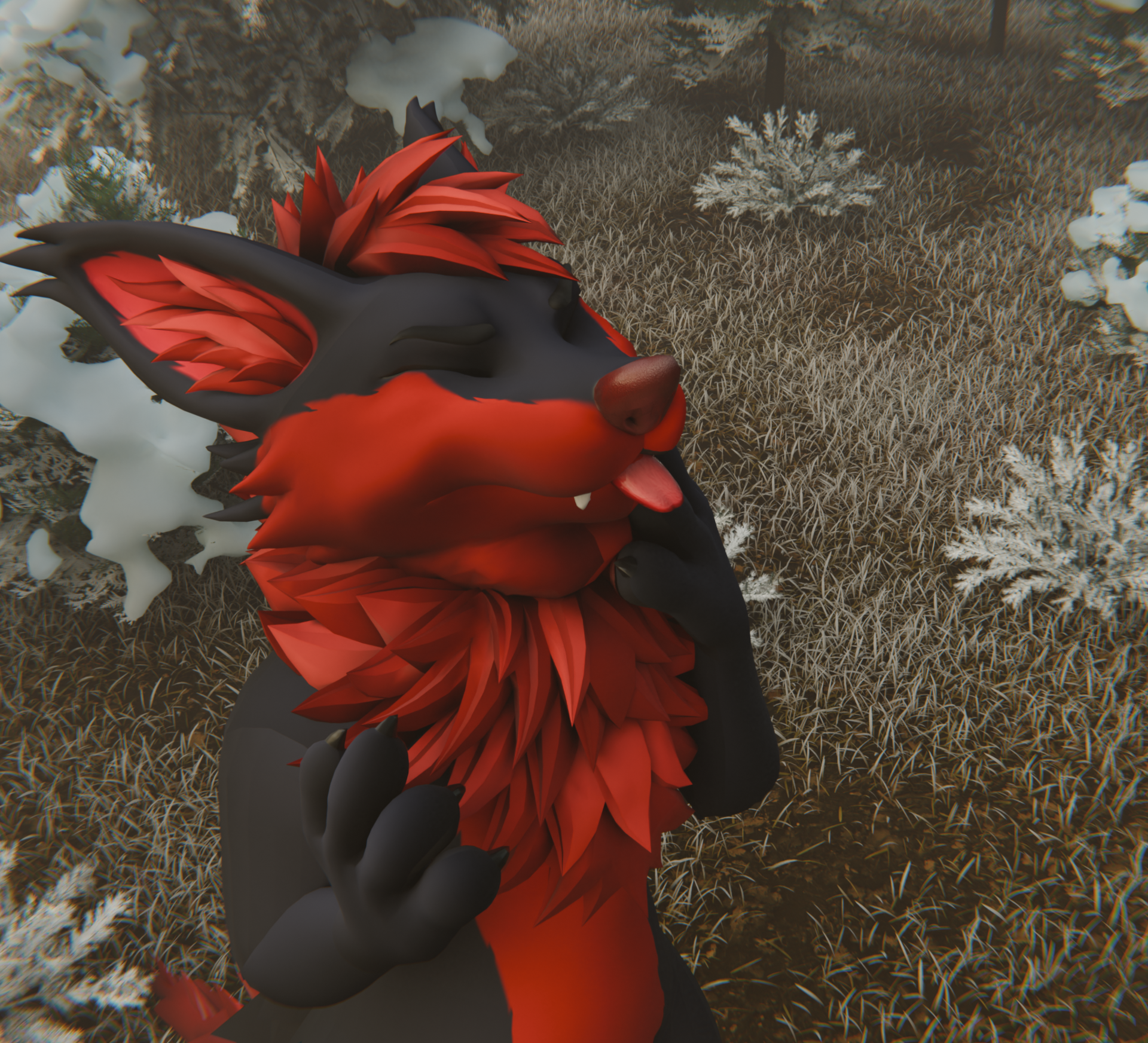 Folf's Struggle - By @dyrmun on Itaku