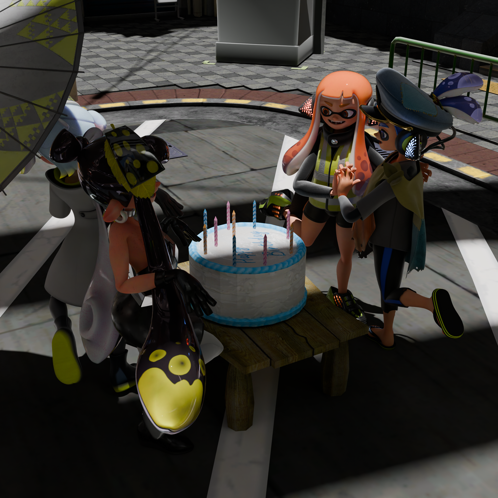 Splatoon10thA-02 - By @geo0529 on Itaku
