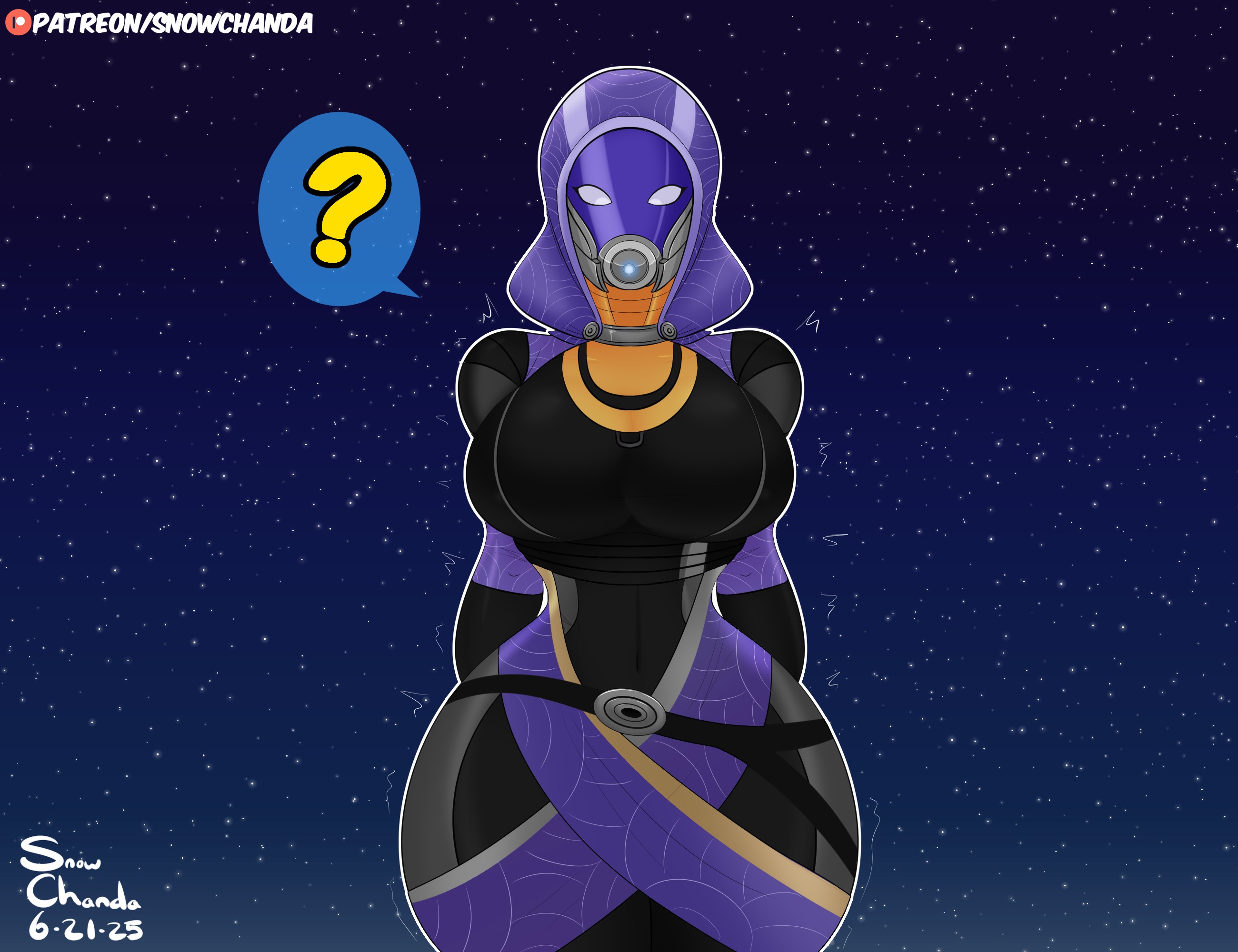 [PATREON] Tali's Suit Malfunction 1/2 - By @snowchanda on Itaku