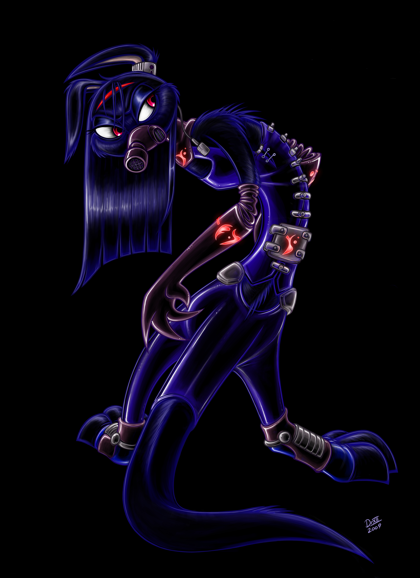 Tryst Dark Ottsel Update - By @drxii on Itaku