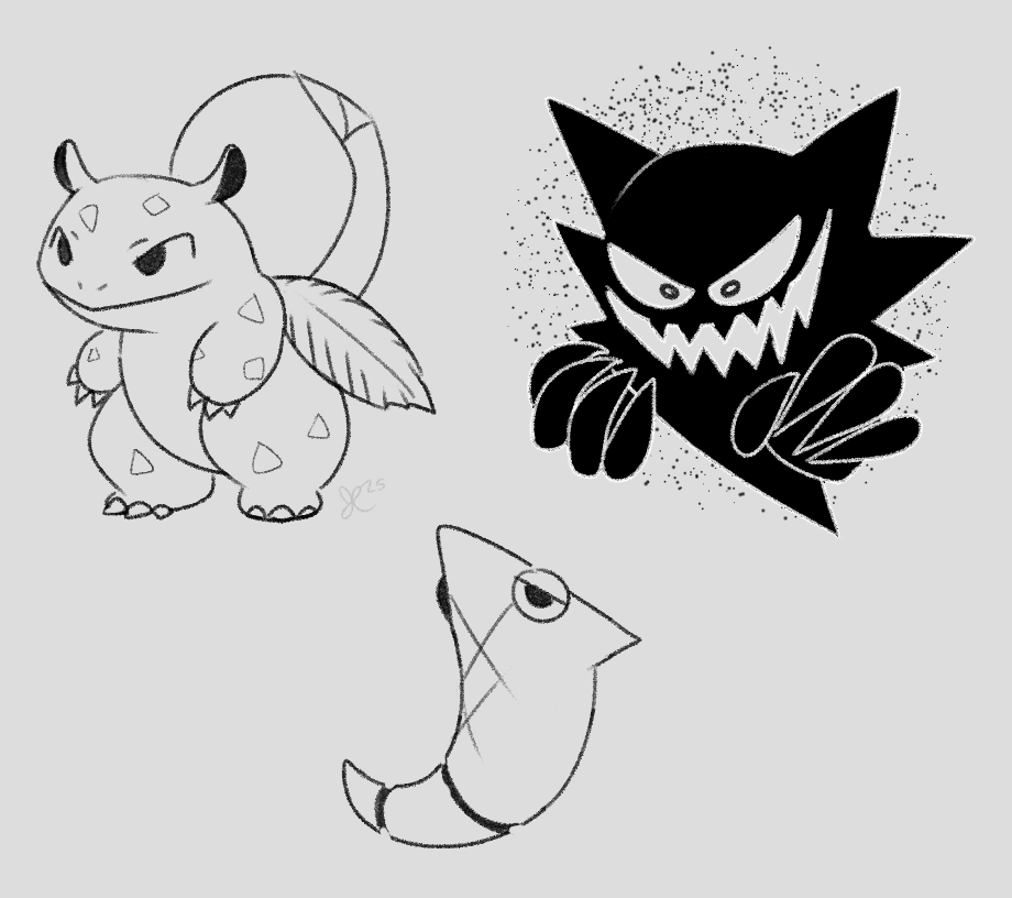 pokemon rby sprites - By @clover on Itaku